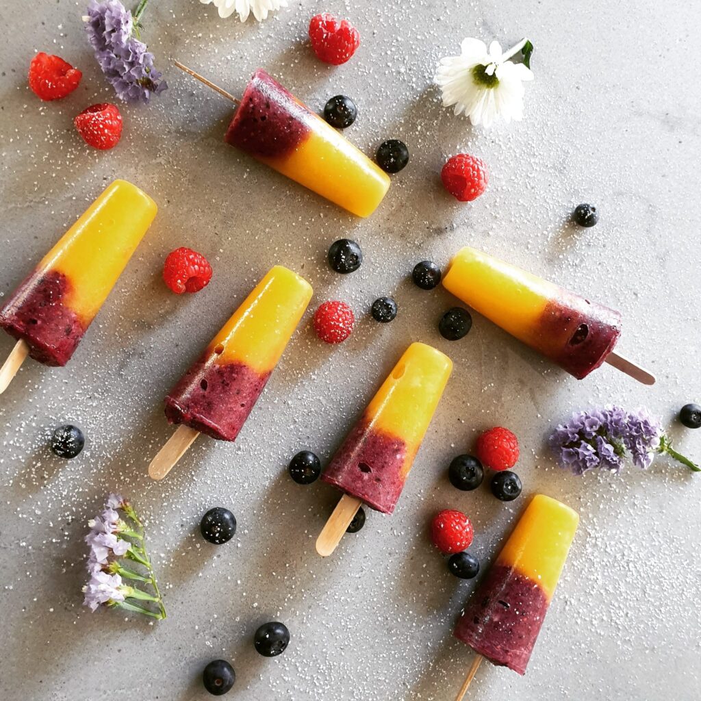 Fruit or Smoothie Ice Blocks - Wholesome Bellies
