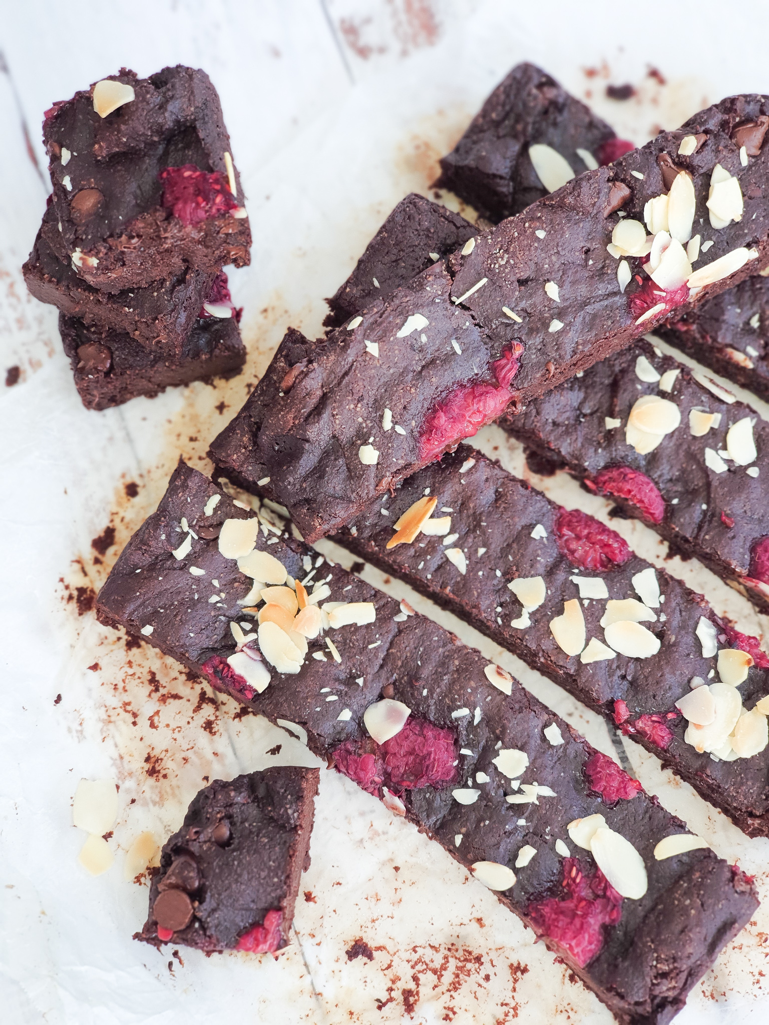 Chocolate Raspberry Brownie Recipe | Wholesome Bellies