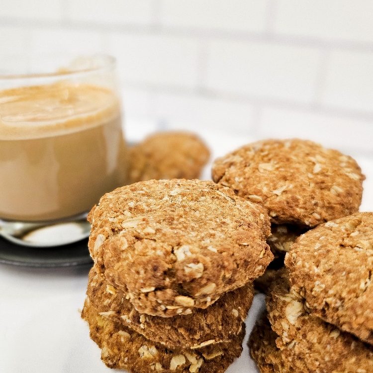 Vegan ANZAC Biscuit Recipe - Wholesome Bellies